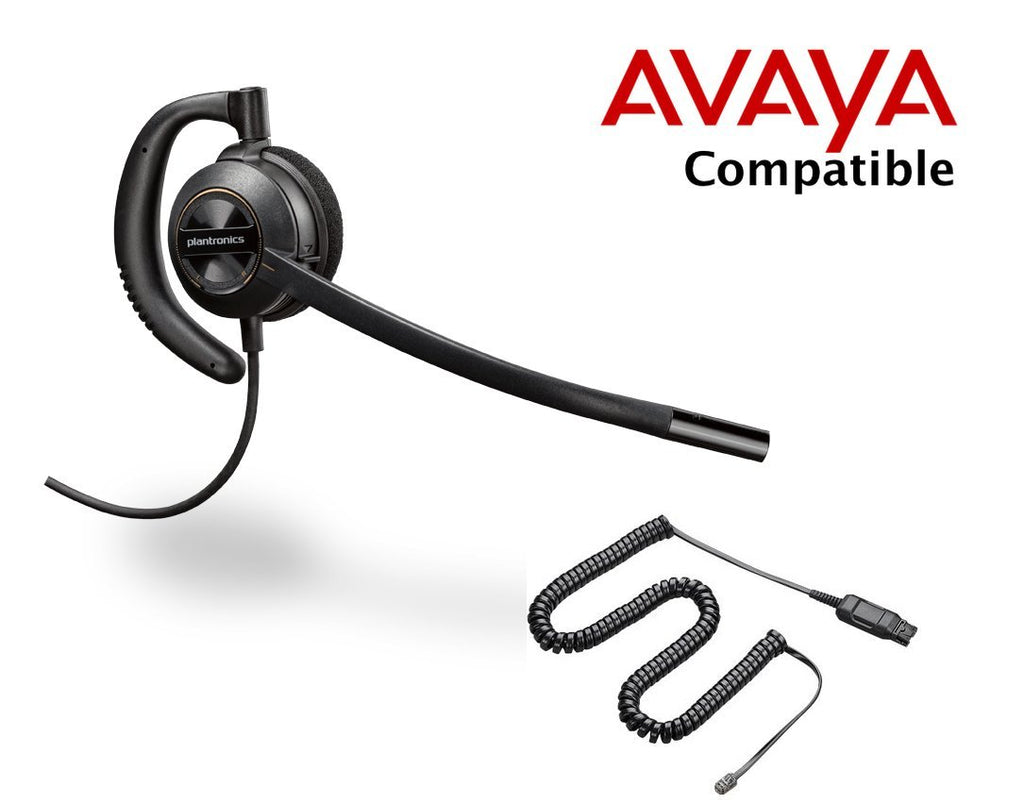 Avaya Compatible Plantronics EncorePro HW530 Noise Canceling Headsets ...